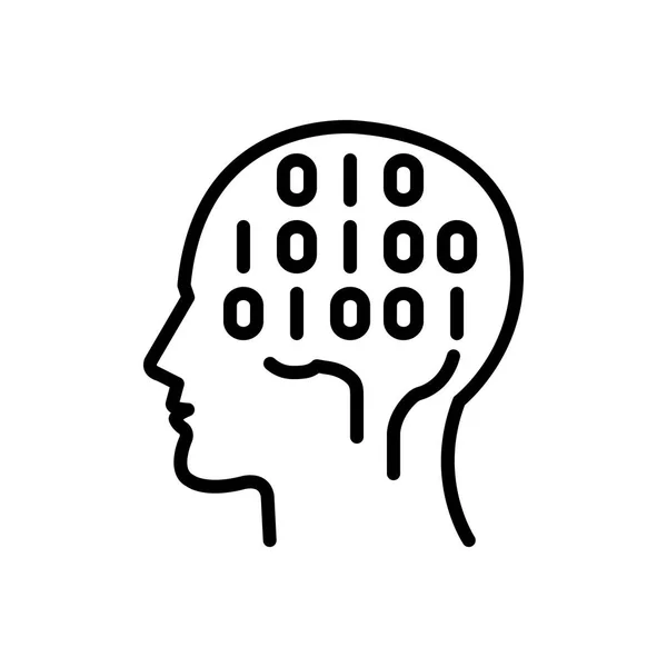 Brain technology binary Stock Photos, Royalty Free Brain technology binary Images | Depositphotos