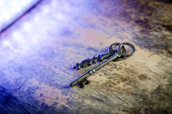 Vintage Skeleton Key Wallpaper