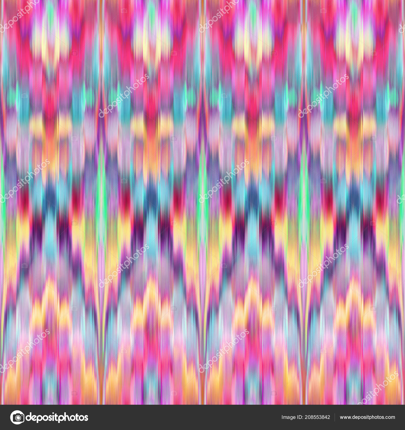 Pink Ikat Background