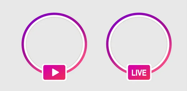 Instagram live Vector Art Stock Images | Depositphotos