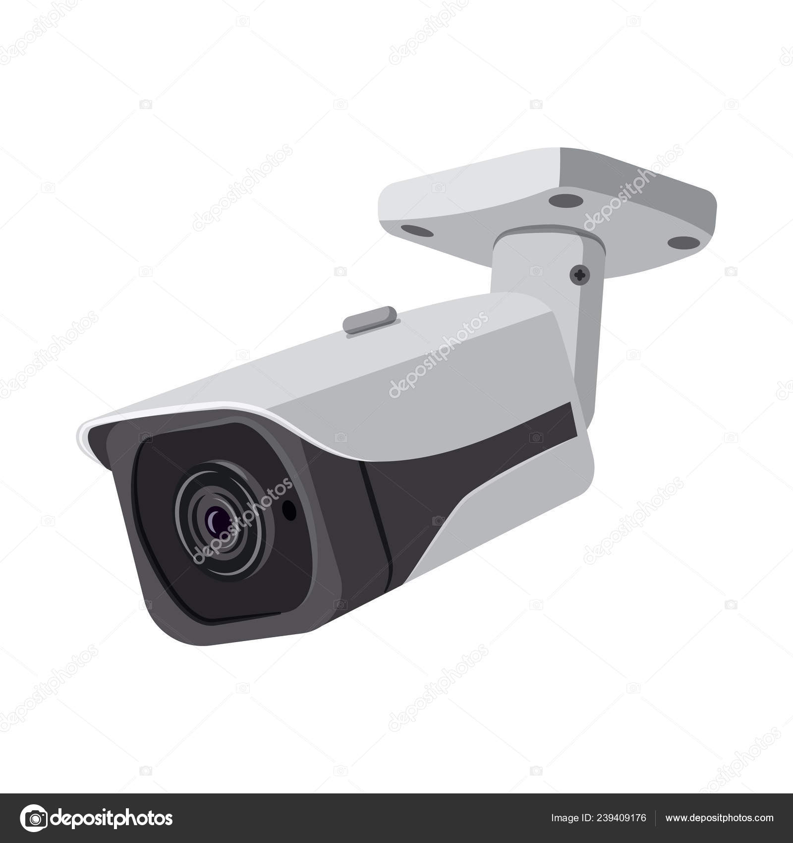 Isolated object of cctv and camera logo. Collection of cctv and system ...