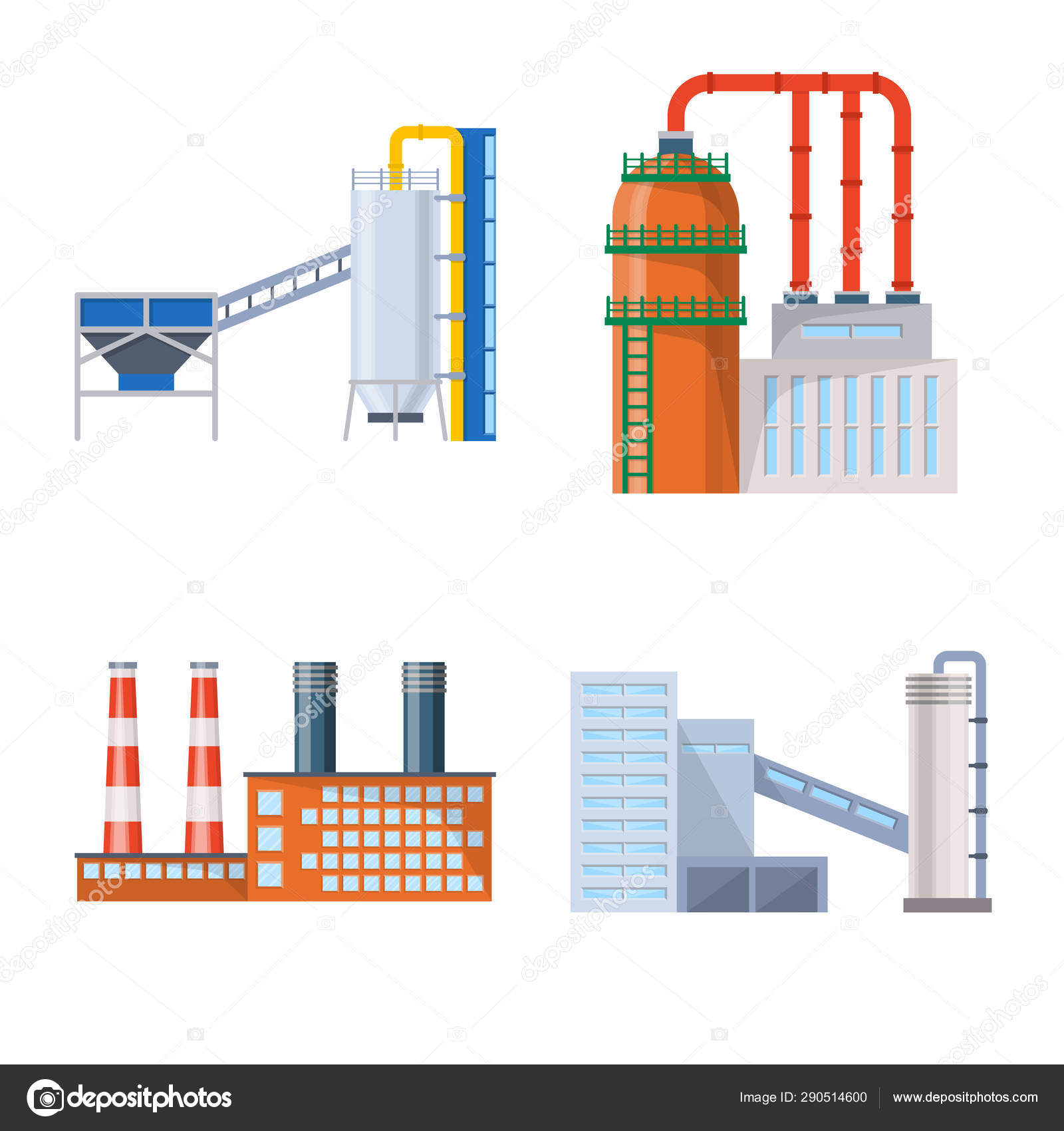 Industrial Vector Background