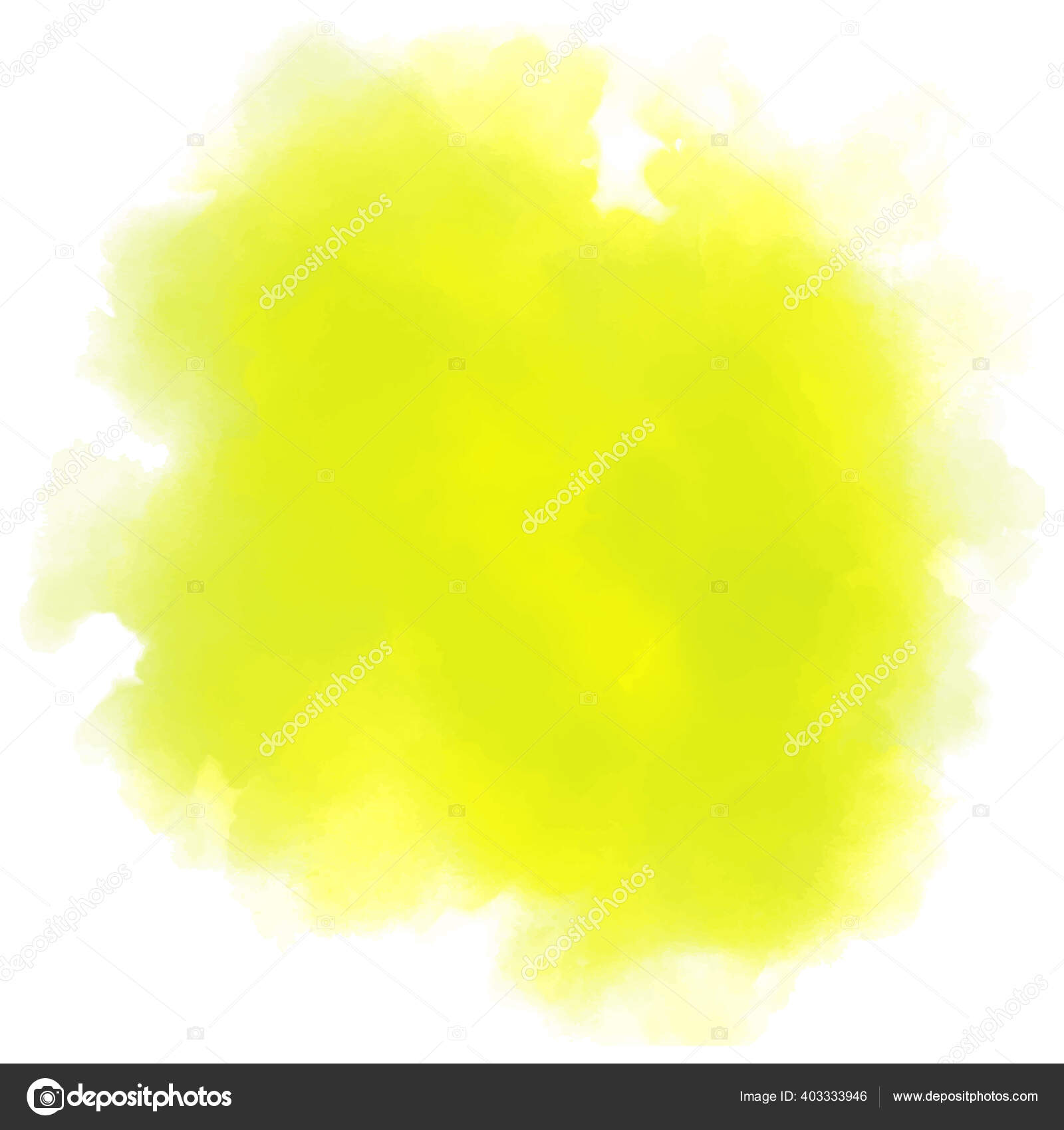Lemon Gradient Background Beautiful Neon Color 80S Watercolor Texture ...