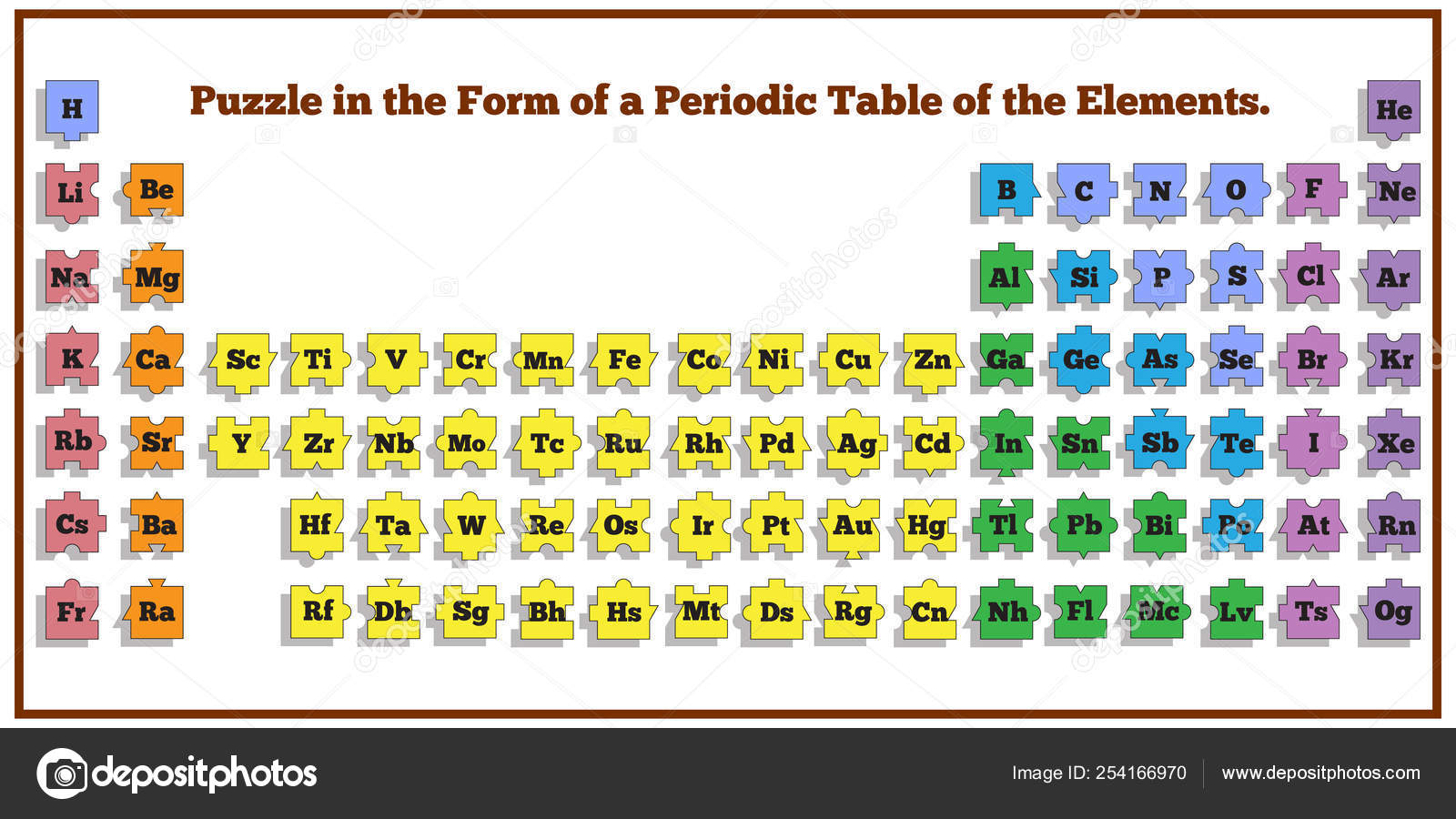 Tabla Periodica En Rompecabezas | ppgbbe.intranet.biologia.ufrj.br
