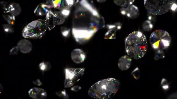 Falling Diamonds Background