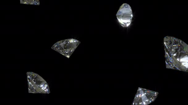 Falling Diamonds — Stock Video © gl0ck #66043865