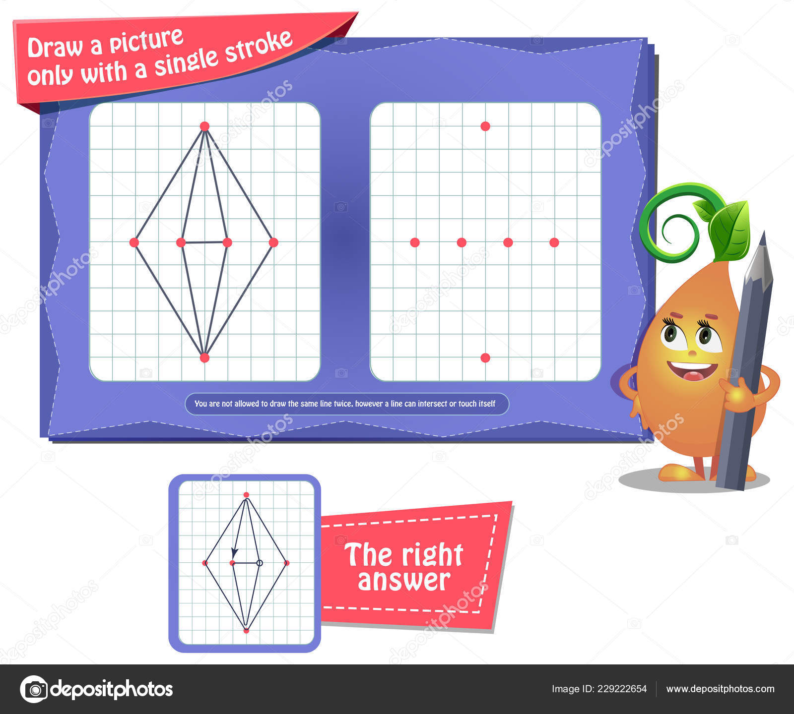 Visual Educational Game Children Adults Coloring Book Brain Development ...