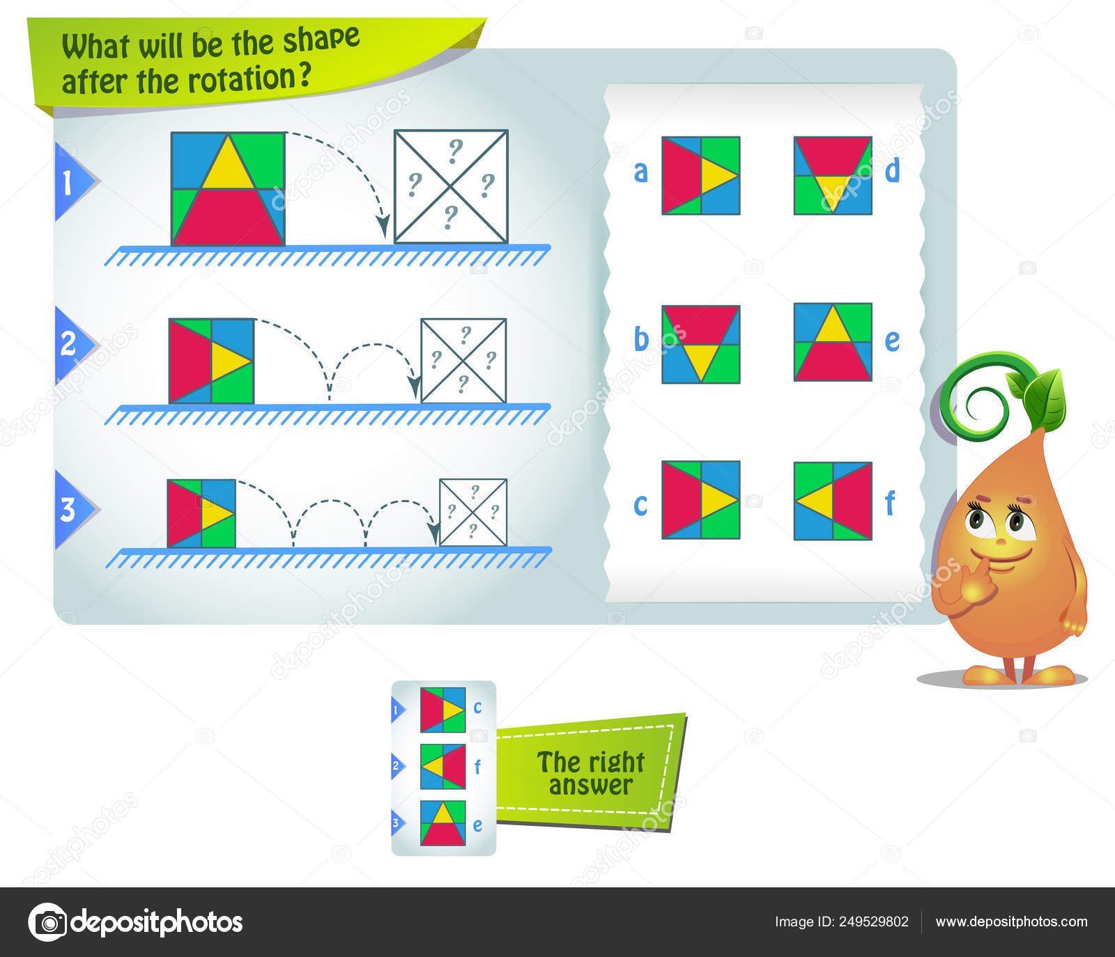 Puzzles shape rotation Stock Vector Image by ©rodnikovay1 #249529802