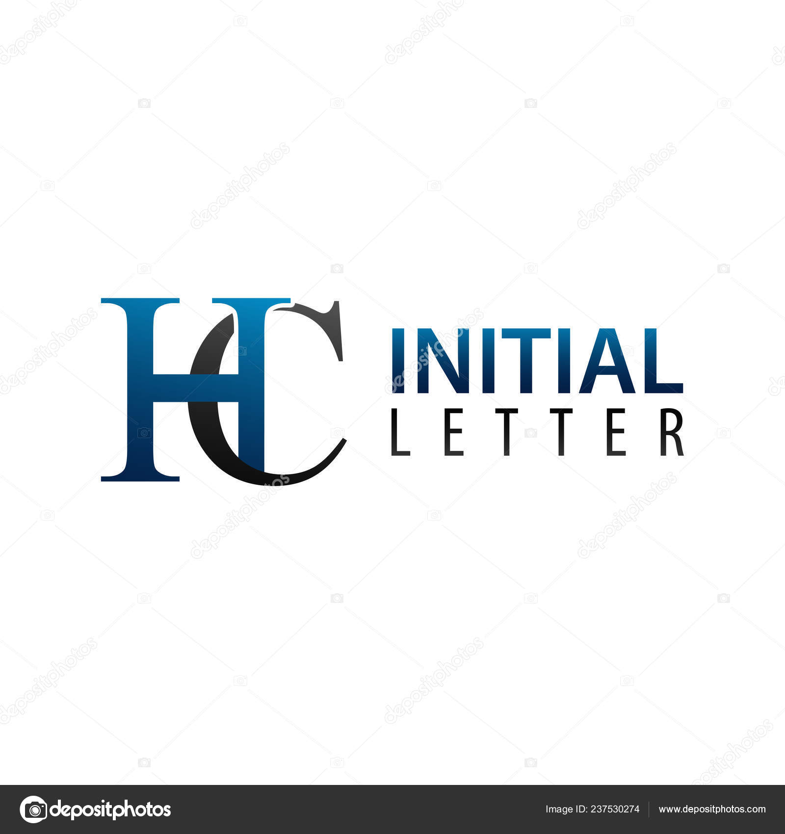 Letra Inicial Logo Concept Design Símbolo Gráfico Plantilla Elemento ...