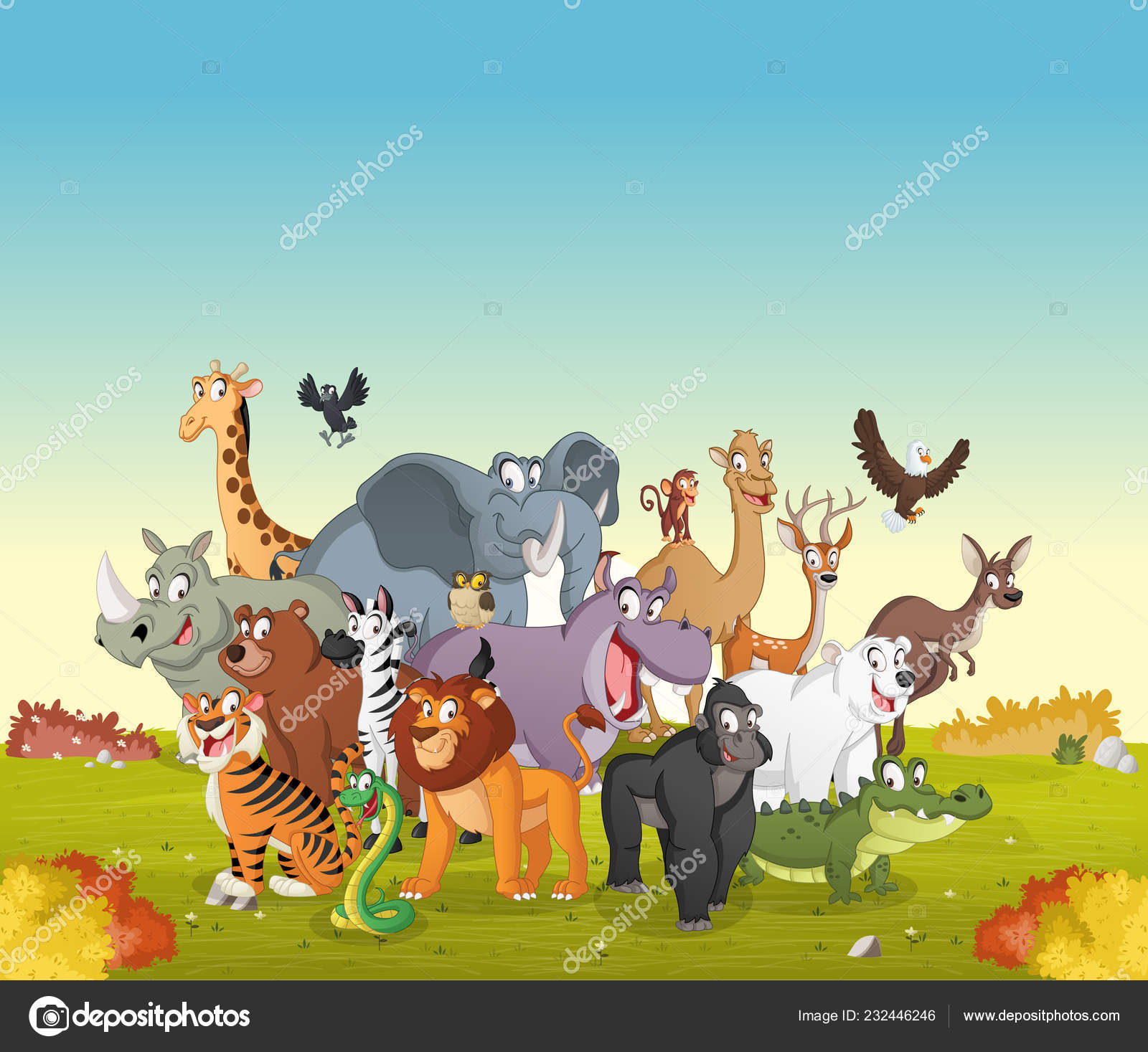 Funny Animal Group Photos