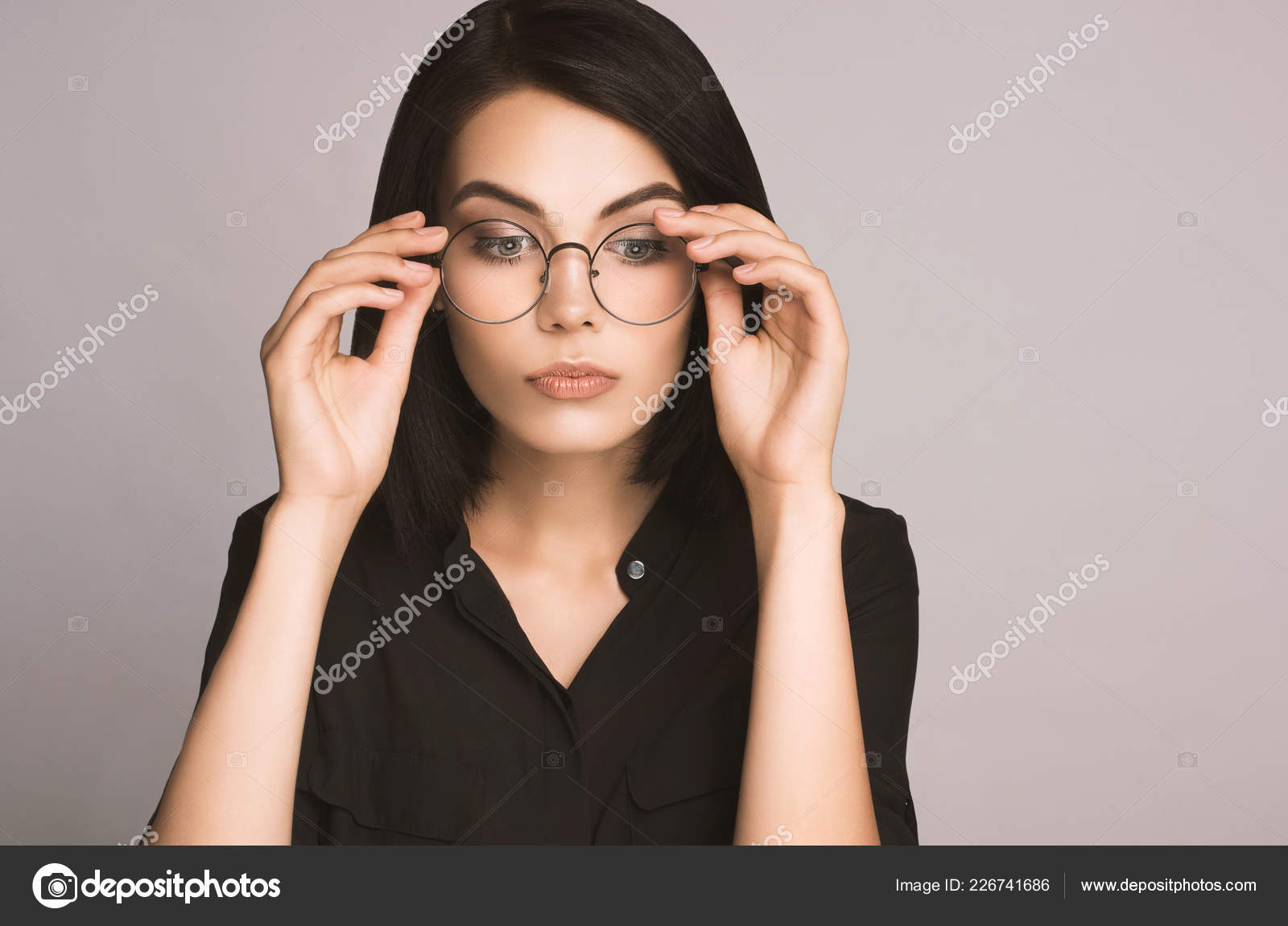 Glasses Brunette Telegraph