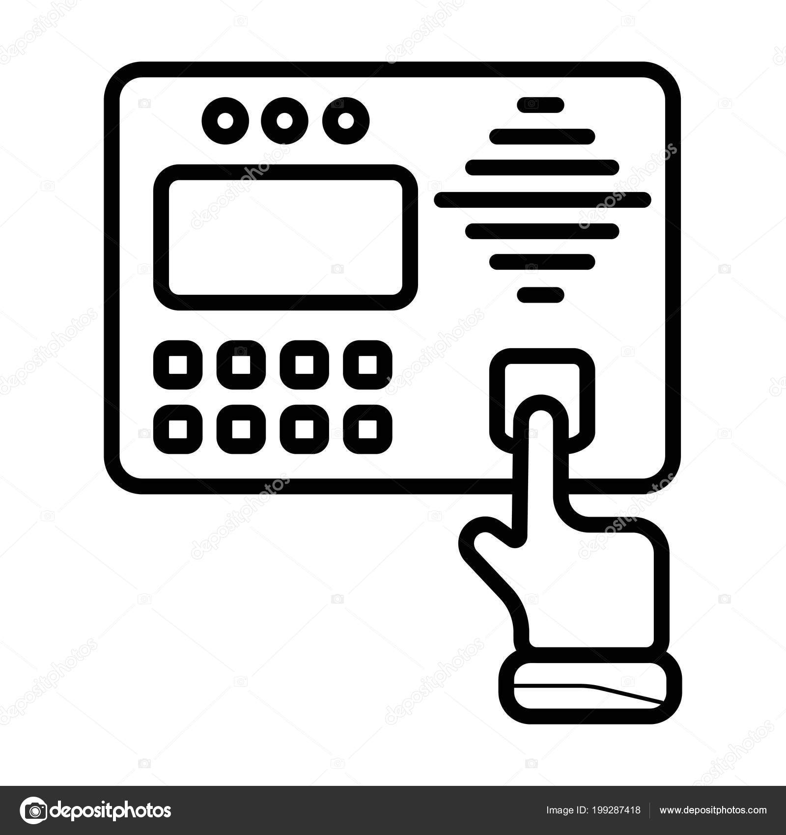Access Control Icon Vector Illustration Stock Vector by ©secon 199287418 Access Control Icon Vector Illustration Stock Vector by ©secon 199287418