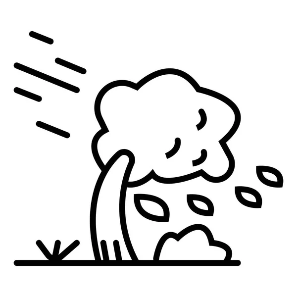 Bent tree wind Vector Art Stock Images | Depositphotos