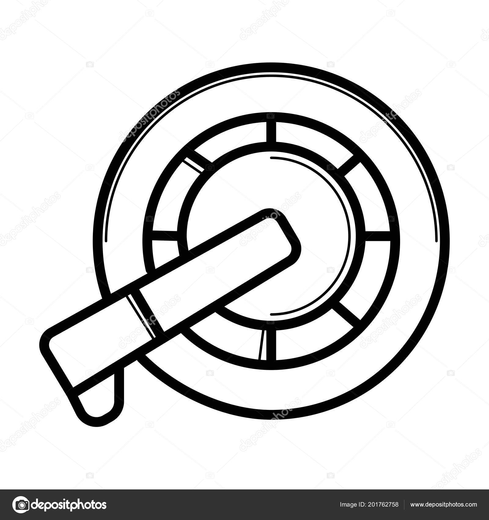 Disc Brake Isolated Icon White Background Auto Service Repair Car Stock ...