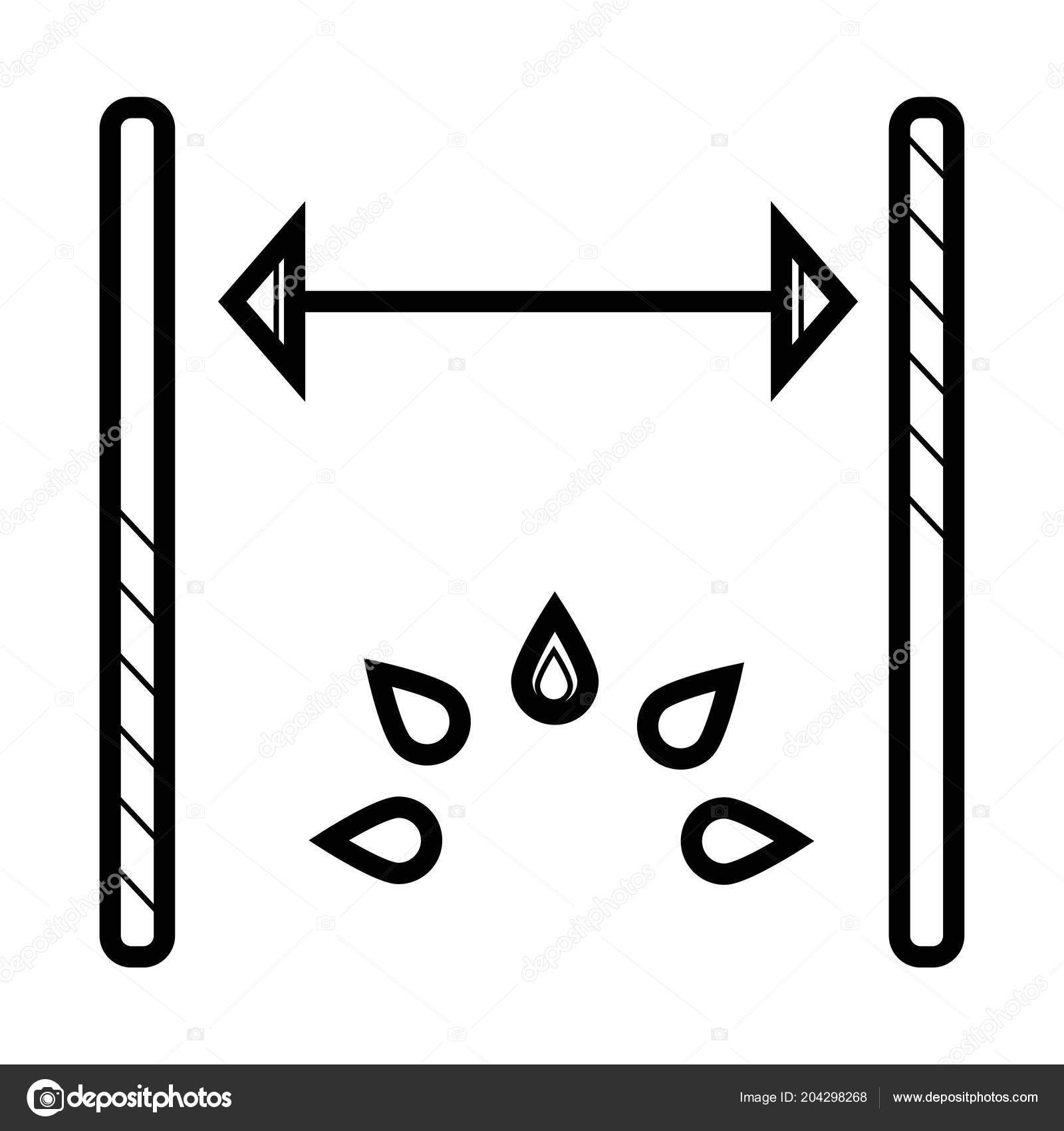 Dimensions Vector Icon Illustration Stock Vector Image by ©secon #204298268