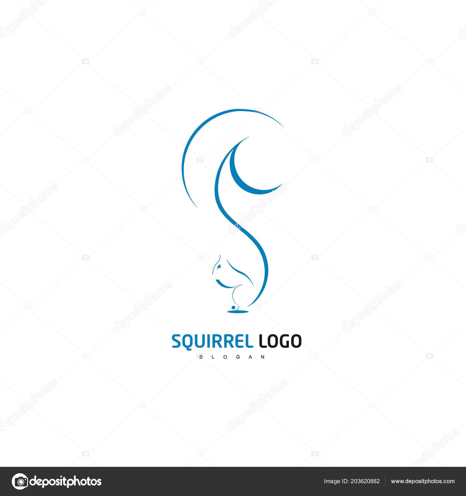 Squirrel Logo Design