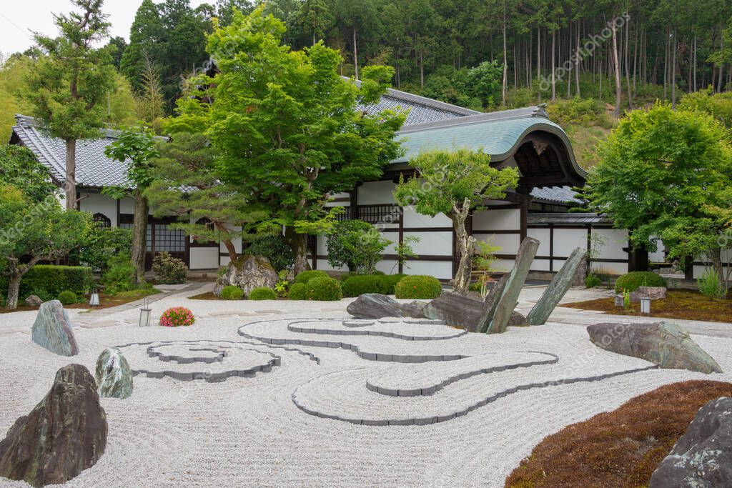 Kyoto, Japón Templo Enko-ji en Kyoto, Japón. Templo Enko-ji fue fundado originalmente en 1601 ...