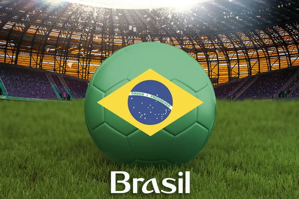 Brazil soccer ball Stock Photo by ©jukai5 47081493