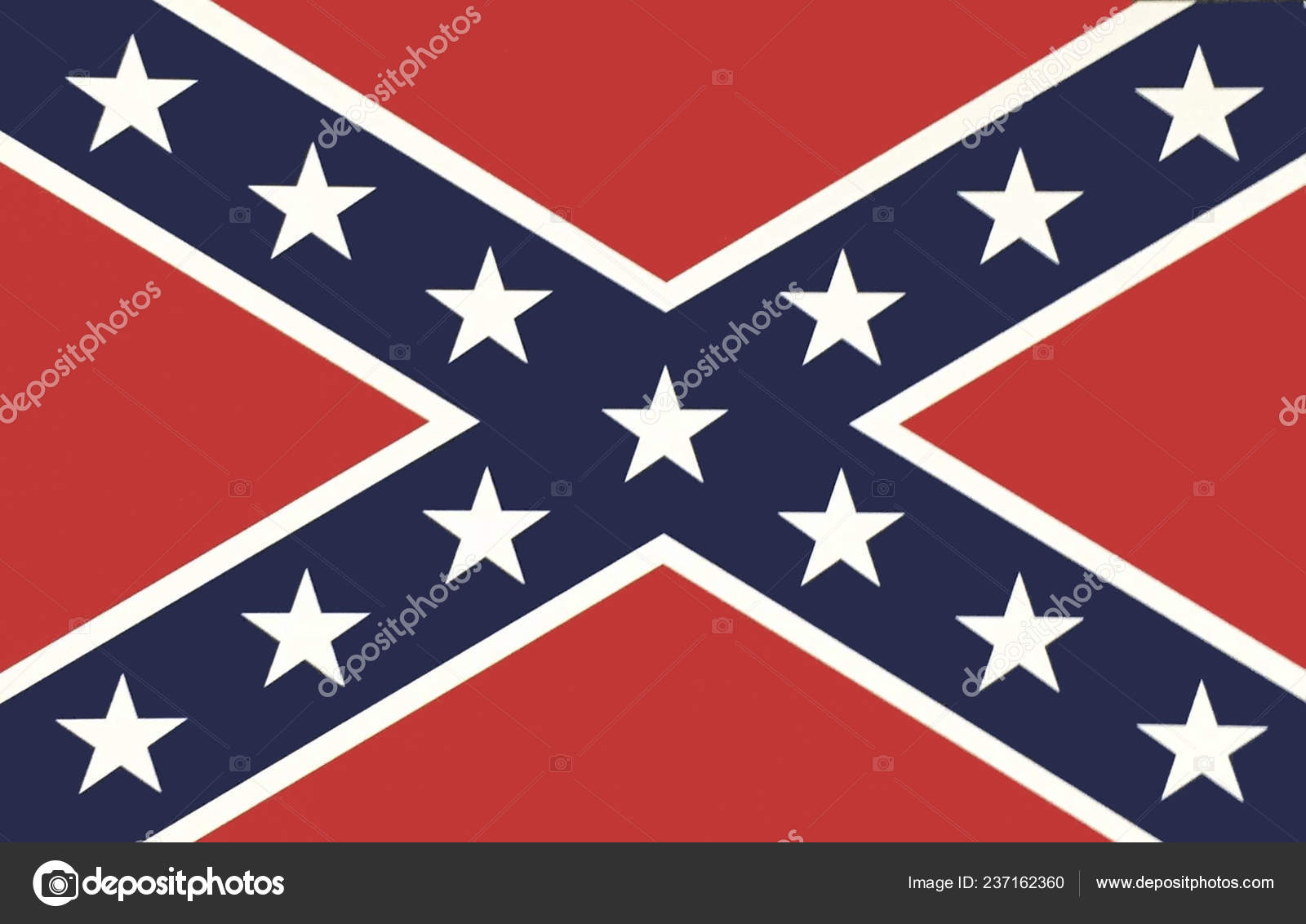 Fondo De La Bandera Confederada Nacional