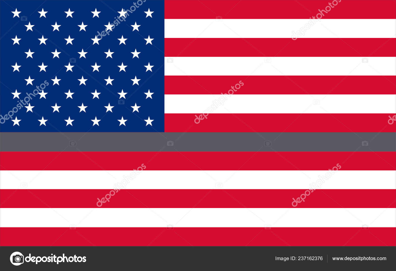 Thin Grey Line Flag Corrections Officers Support Corrections Agents ...