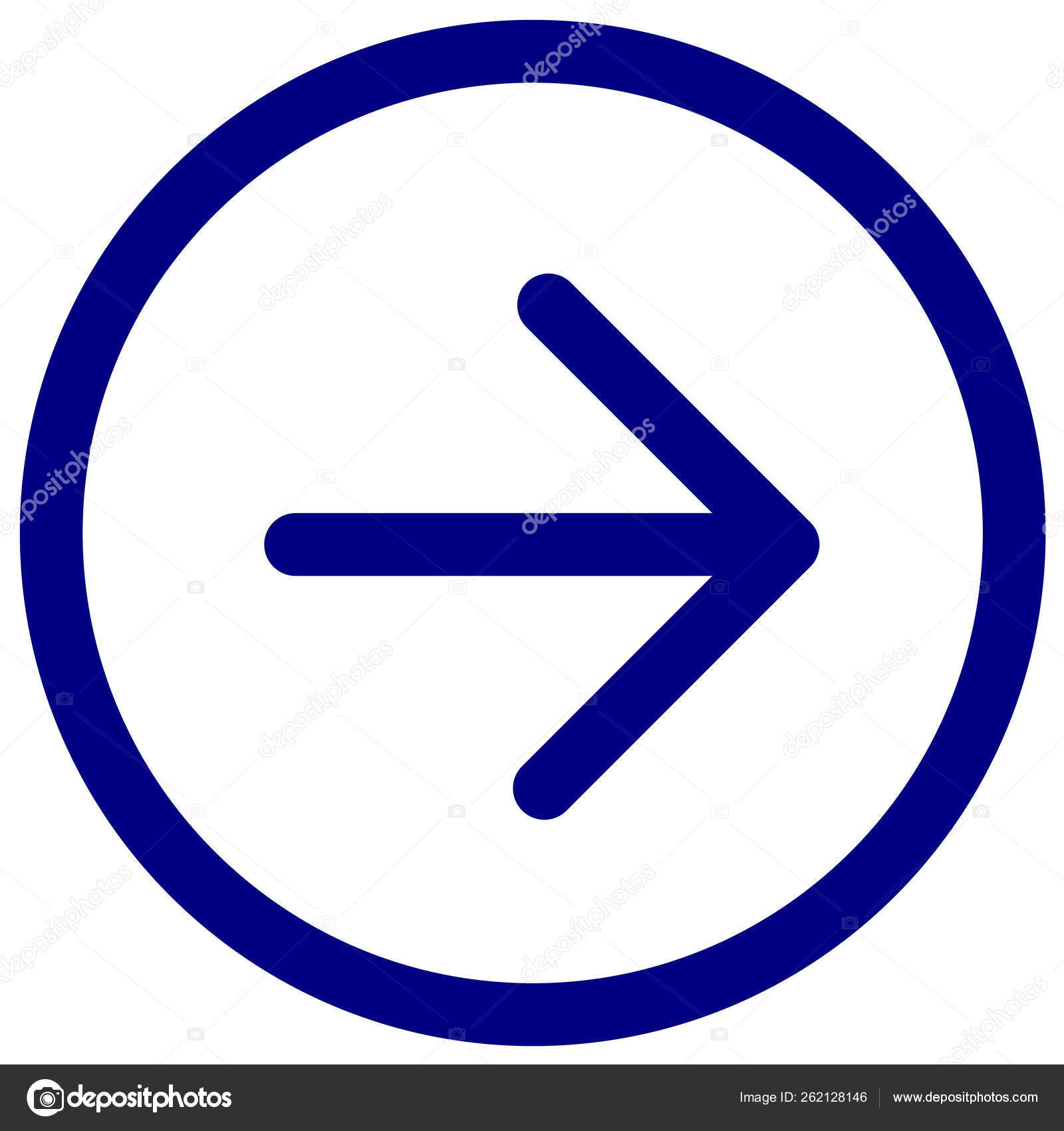 Navy Arrow pointing right direction symbol. navy Directional Arr ... Navy Arrow pointing right direction symbol. navy Directional Arr ...