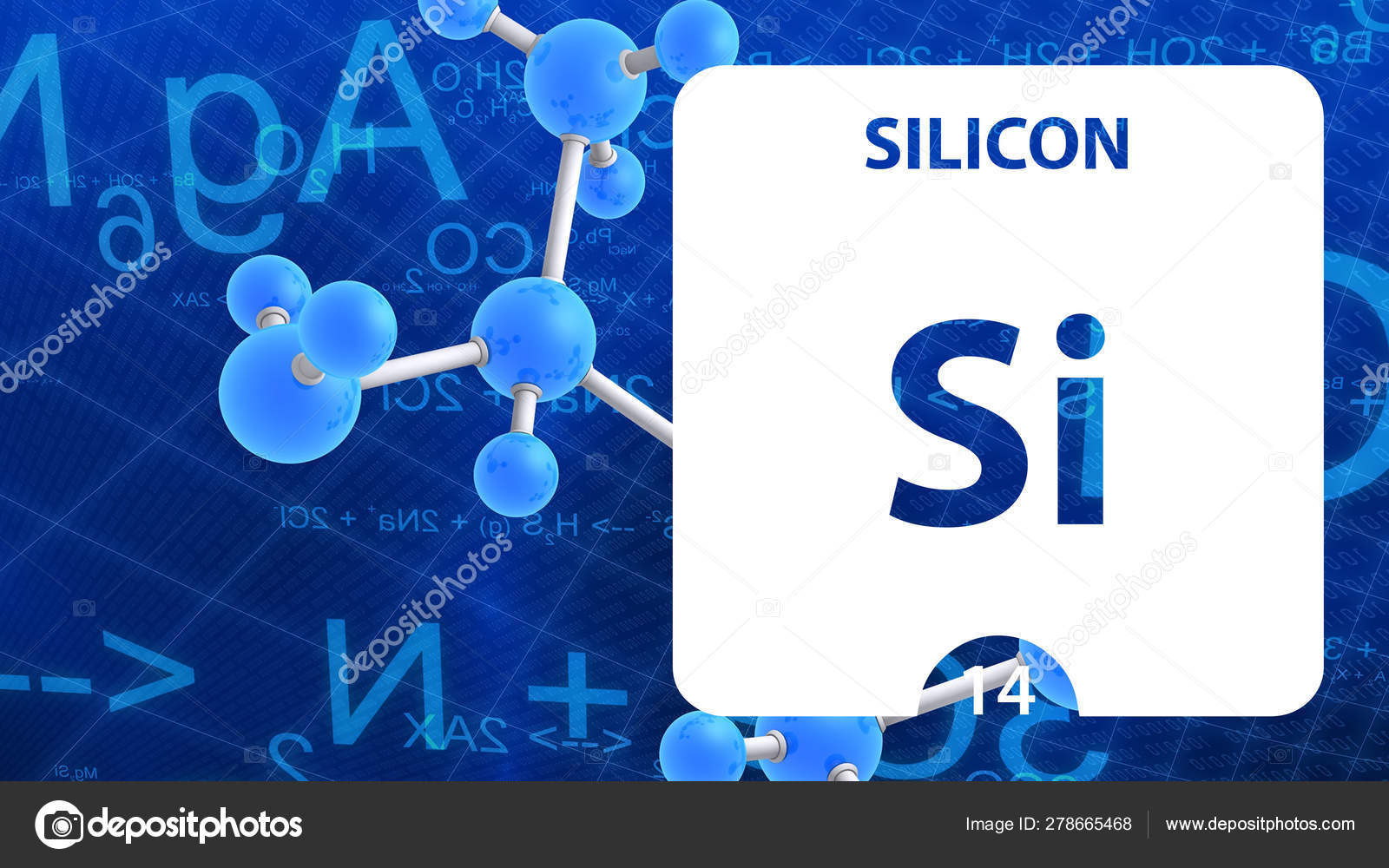 Silicon Element Symbol