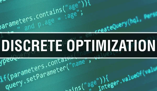 Discrete optimization concept with Random Parts of Program Code ...