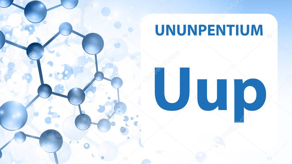 Ununpentium 115 elemento. Metales alcalinos de la tierra. Elemento ...