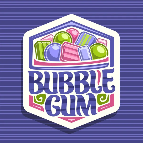 Vector Logo Lollipops Black Decorative Signboard Various Green Yellow Cartoon Stock Vector Image ...