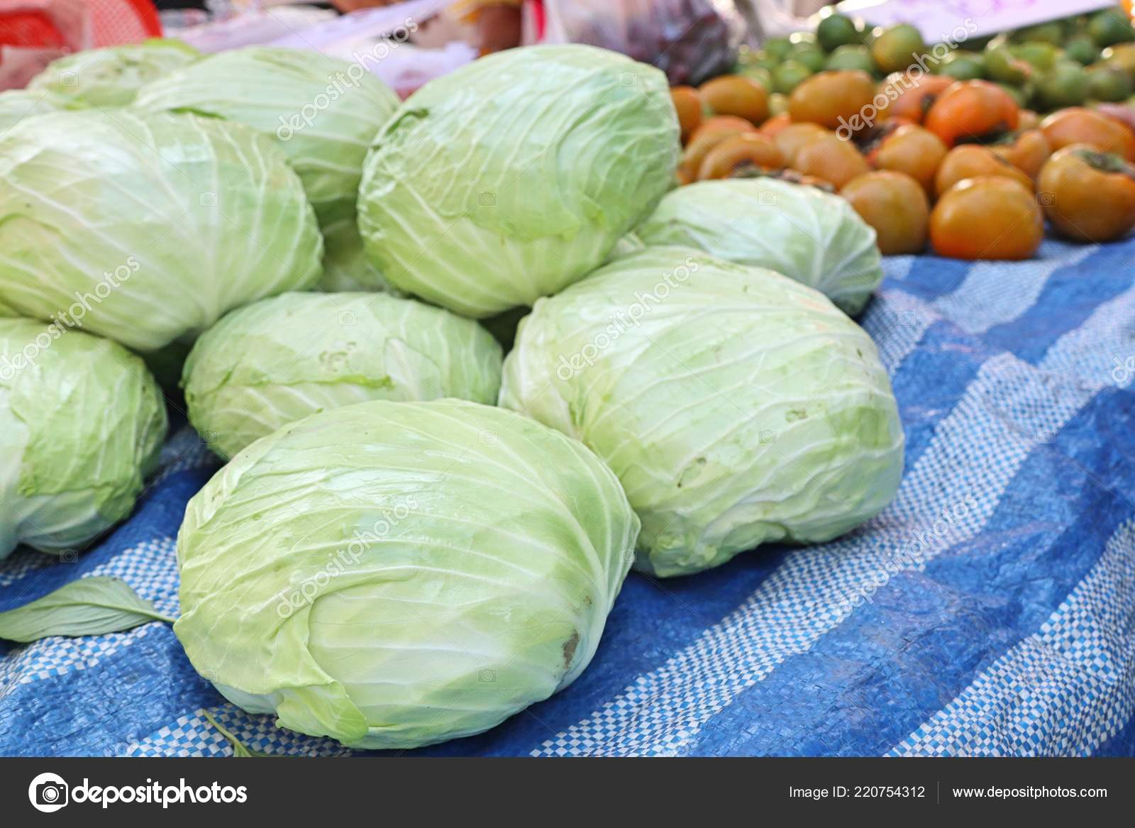 Cabbage Market — Stock Photo © oilslo #220754312