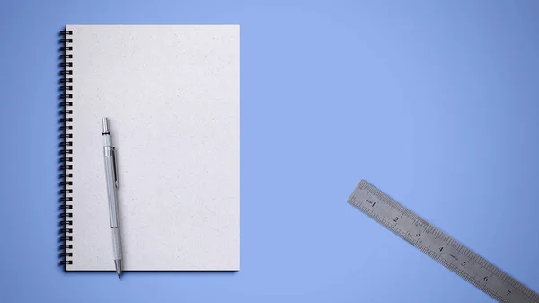 Notepad in a ruler Stock Photos, Royalty Free Notepad in a ruler Images ...