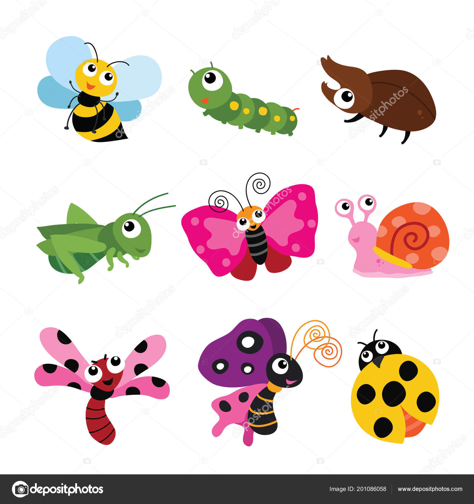 Insects Character Vector Design Stock Vector Image by ©terdpongdesign ...