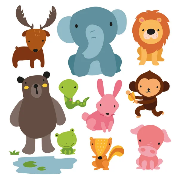 Animals Vector Character Design Animals Collection Vector Design Stock Vector Image by ...