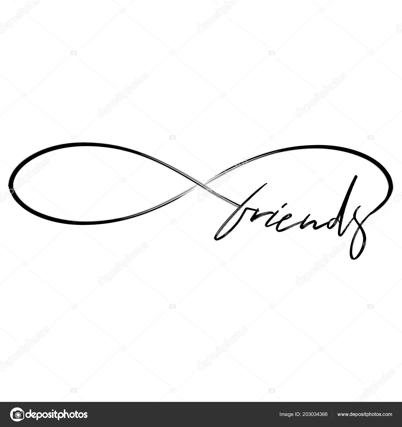Best friend infinity sign tattoos | Friends Infinity Shape Lovely ...