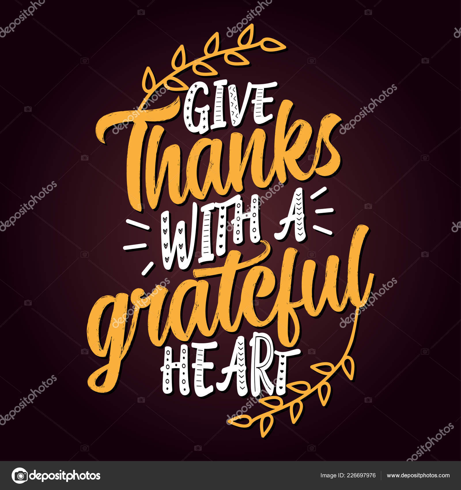 Give Thanks With A Grateful Heart