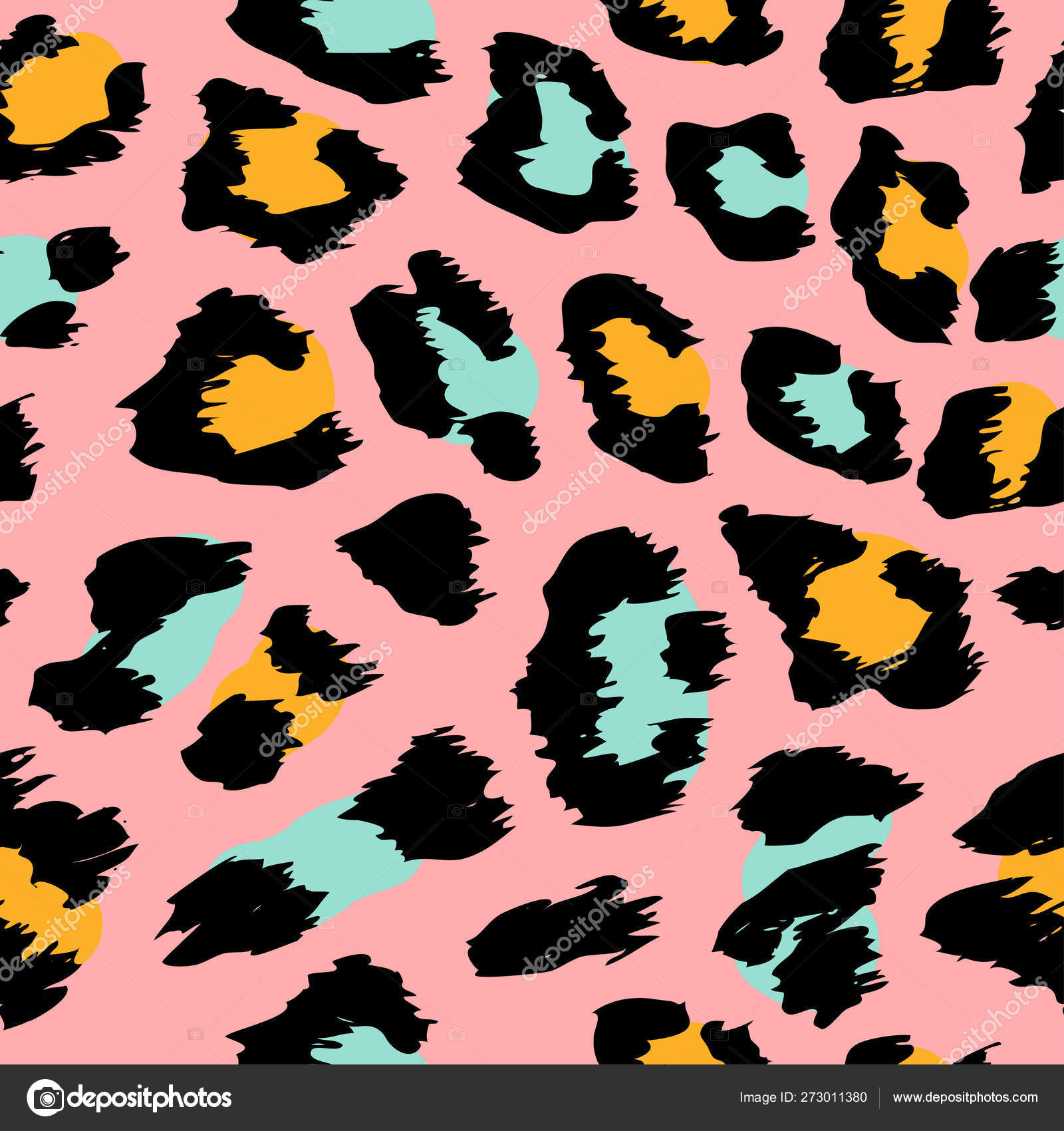 How To Draw Leopard Print On Paper