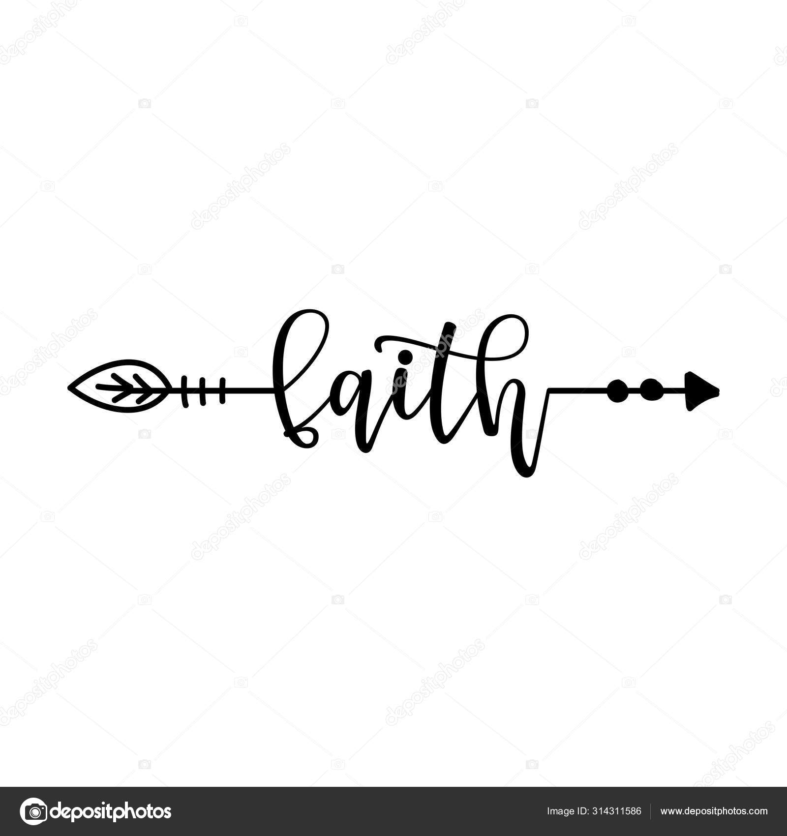 Faith Cursive Tattoo Font
