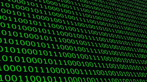 Binary Code Green Font Black Background — Stock Photo © ElenaImages ...