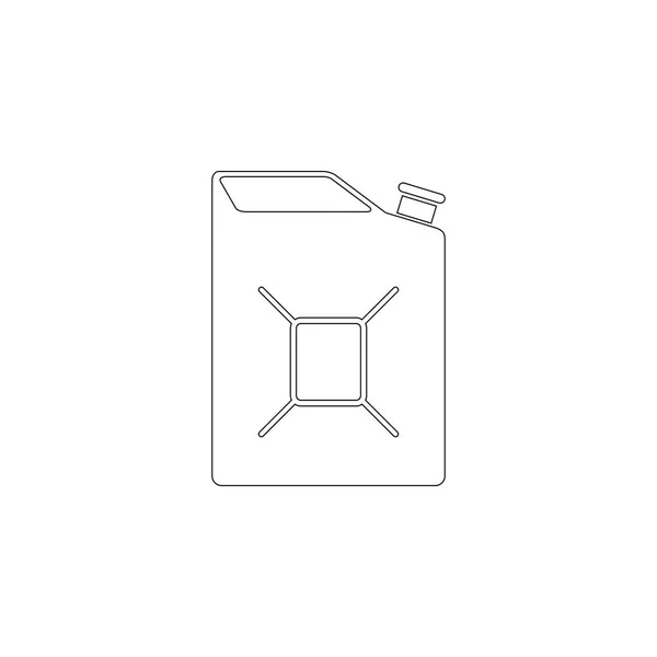Jerrycan Transparent Icon Jerrycan Symbol Design Industry Collection Simple Element Stock Vector ...