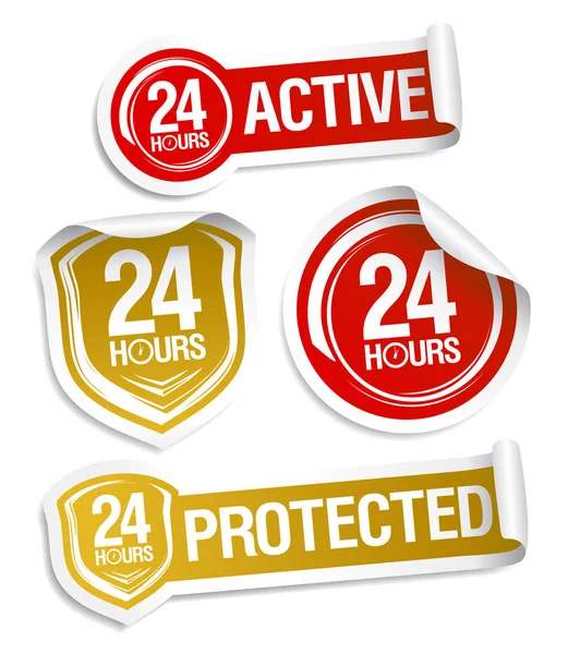 Warranty stickers set — Stock Vector © slena #14205059