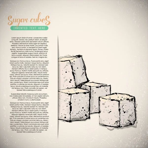 100,000 Brown cane sugar cubes Vector Images | Depositphotos