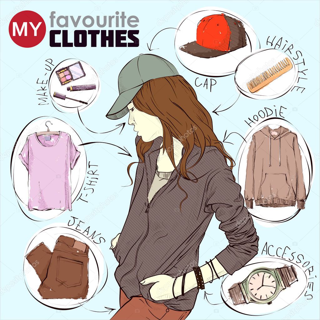 Infografía de moda. Colección vectorial . Vector de stock por ©R_lion_O ...
