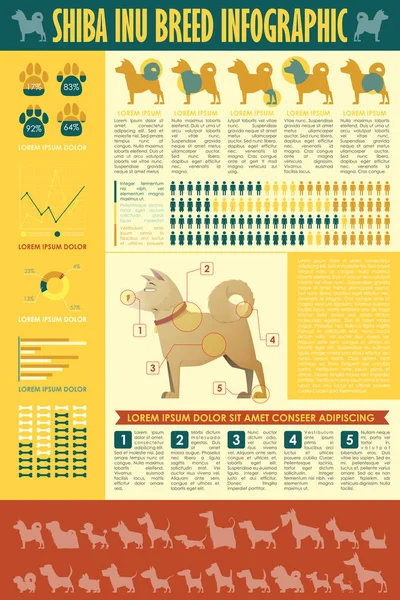Dog infographic. Vector collection. Stock Vector Image by ©R_lion_O ...