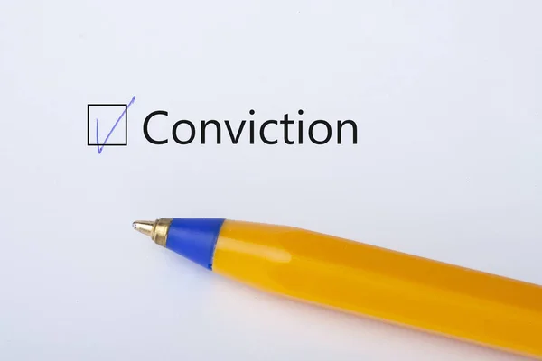 Gender - checkbox with a tick on white paper with yellow pen. Checklist ...