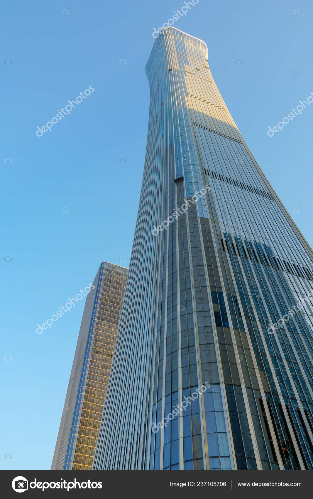 Citic Tower Supertall Skyscraper Located Central Business District ...