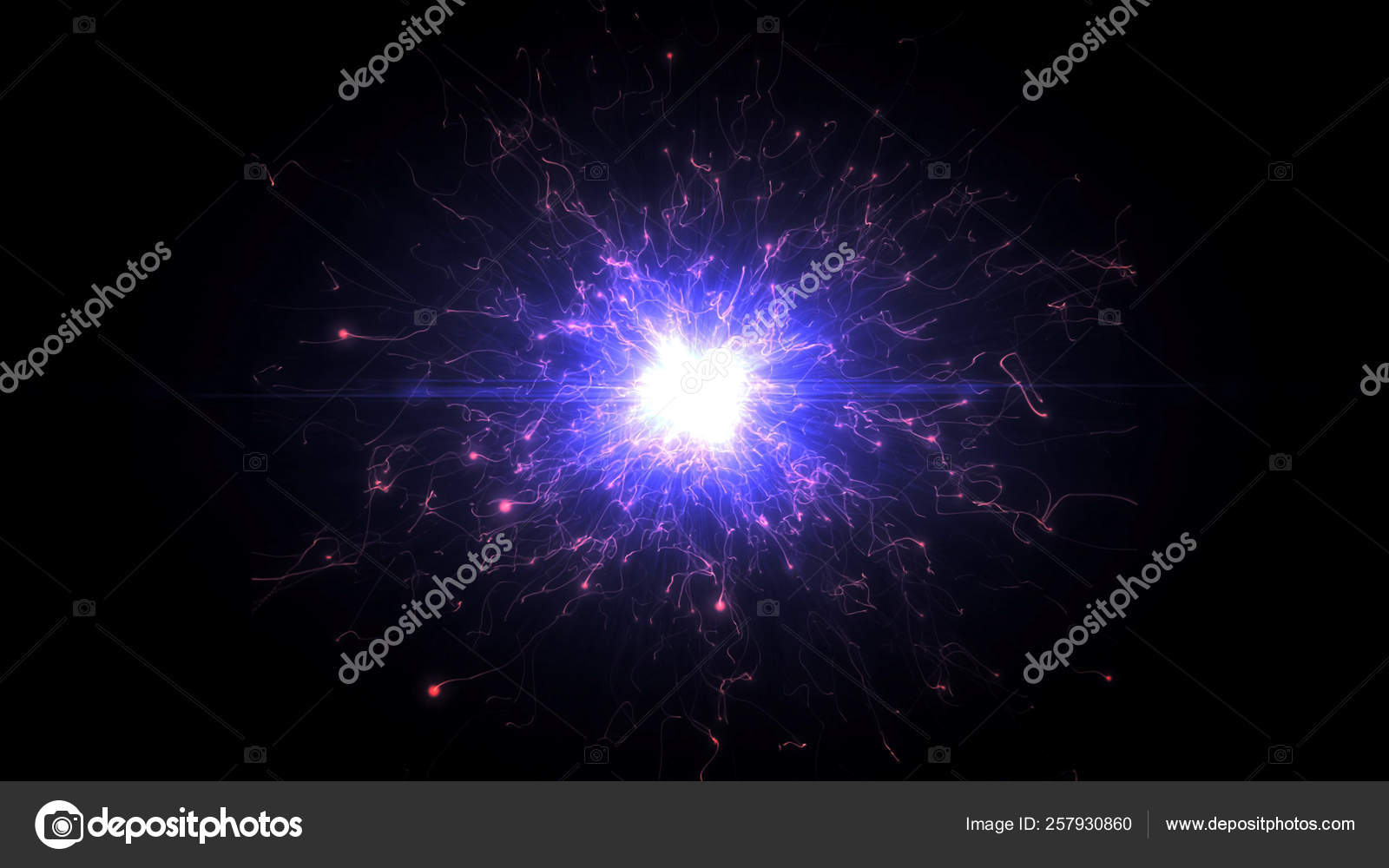Pink Purple Futuristic Space Particles Bright Energy Structure Space ...