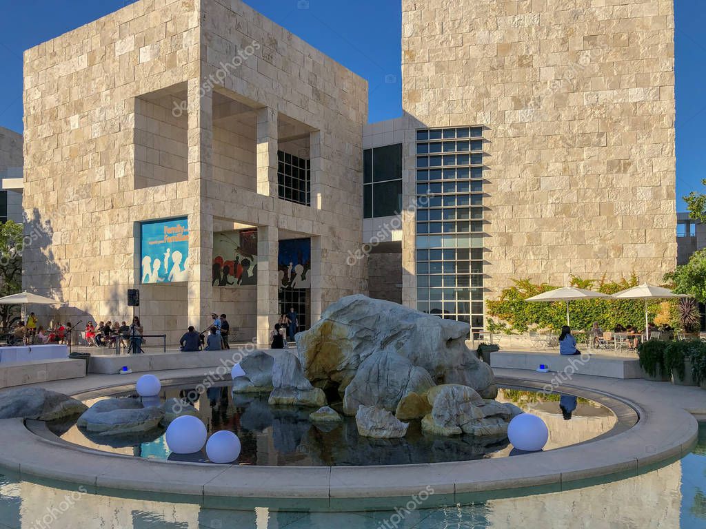 El museo Getty Center en Los Ángeles California USA fue diseñado por el ...