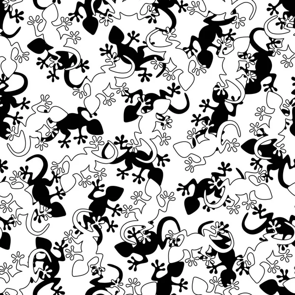 Pattern Salamander Pattern Illustration Lizardi Continue Seamlessly ...