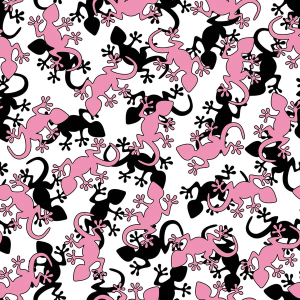 Pattern Salamander Pattern Illustration Lizardi Continue Seamlessly ...