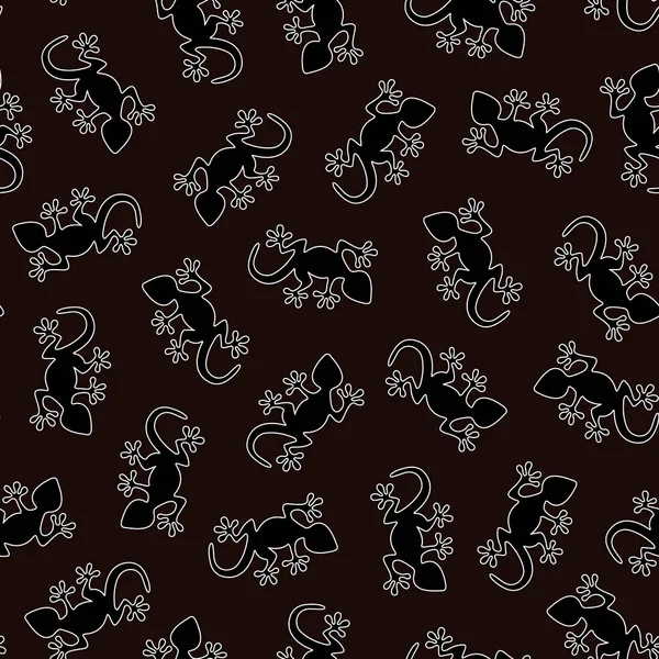 Pattern Salamander Pattern Illustration Lizardi Continue Seamlessly ...